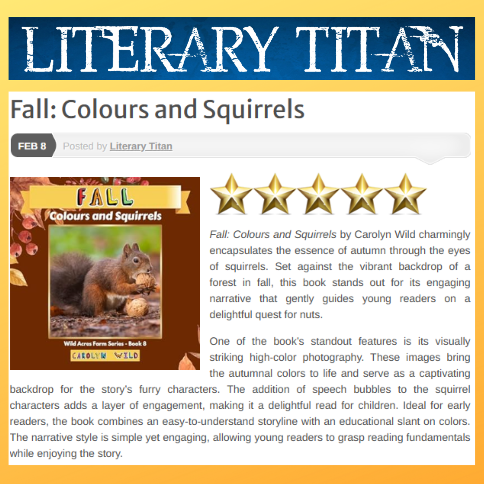 Books For Kids Who Love Farms! - Carolyn Wild