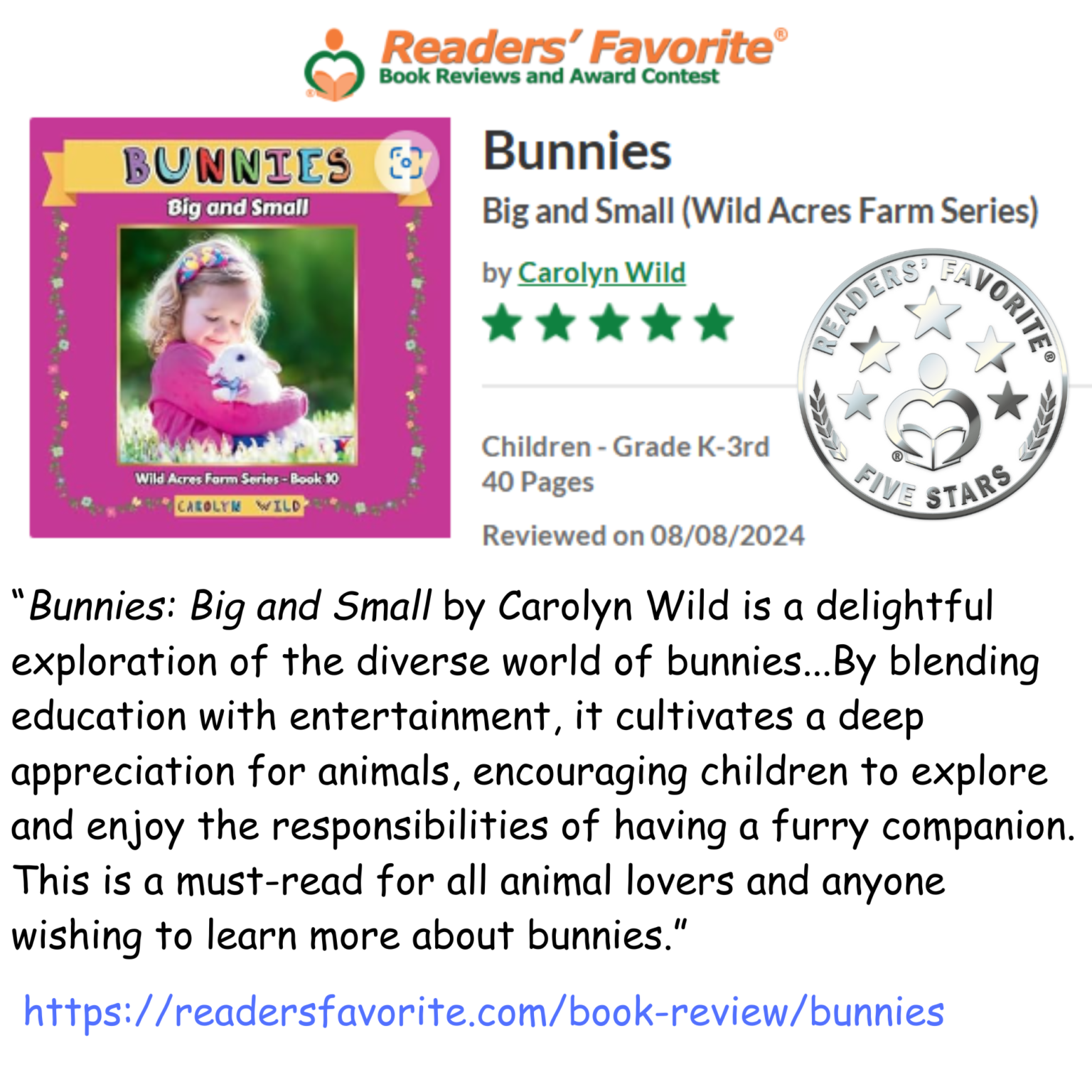 Books For Kids Who Love Farms! - Carolyn Wild